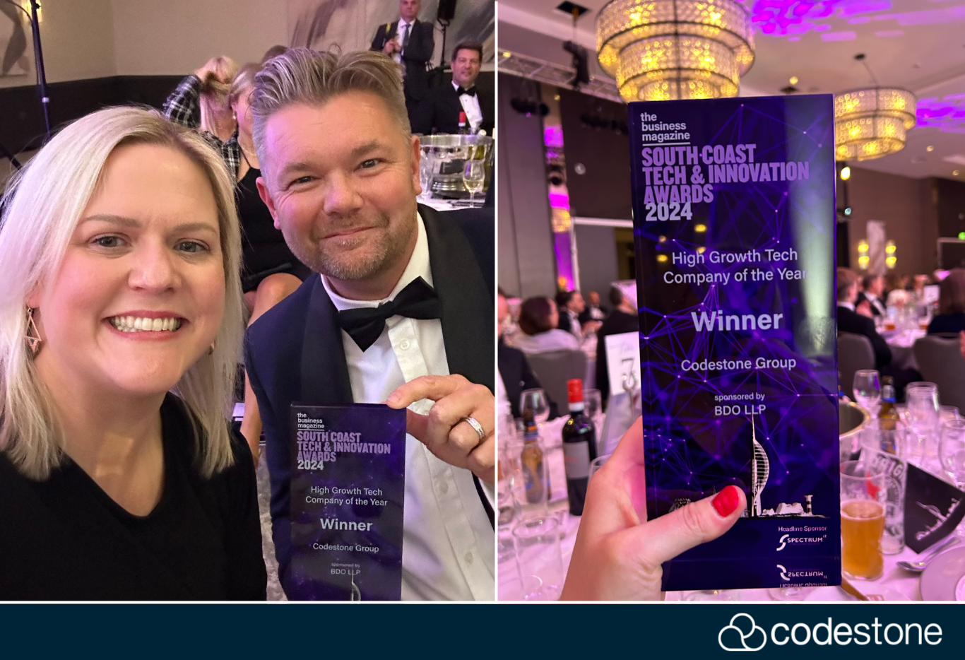 Codestone Named High Growth Tech Company of the Year 2024